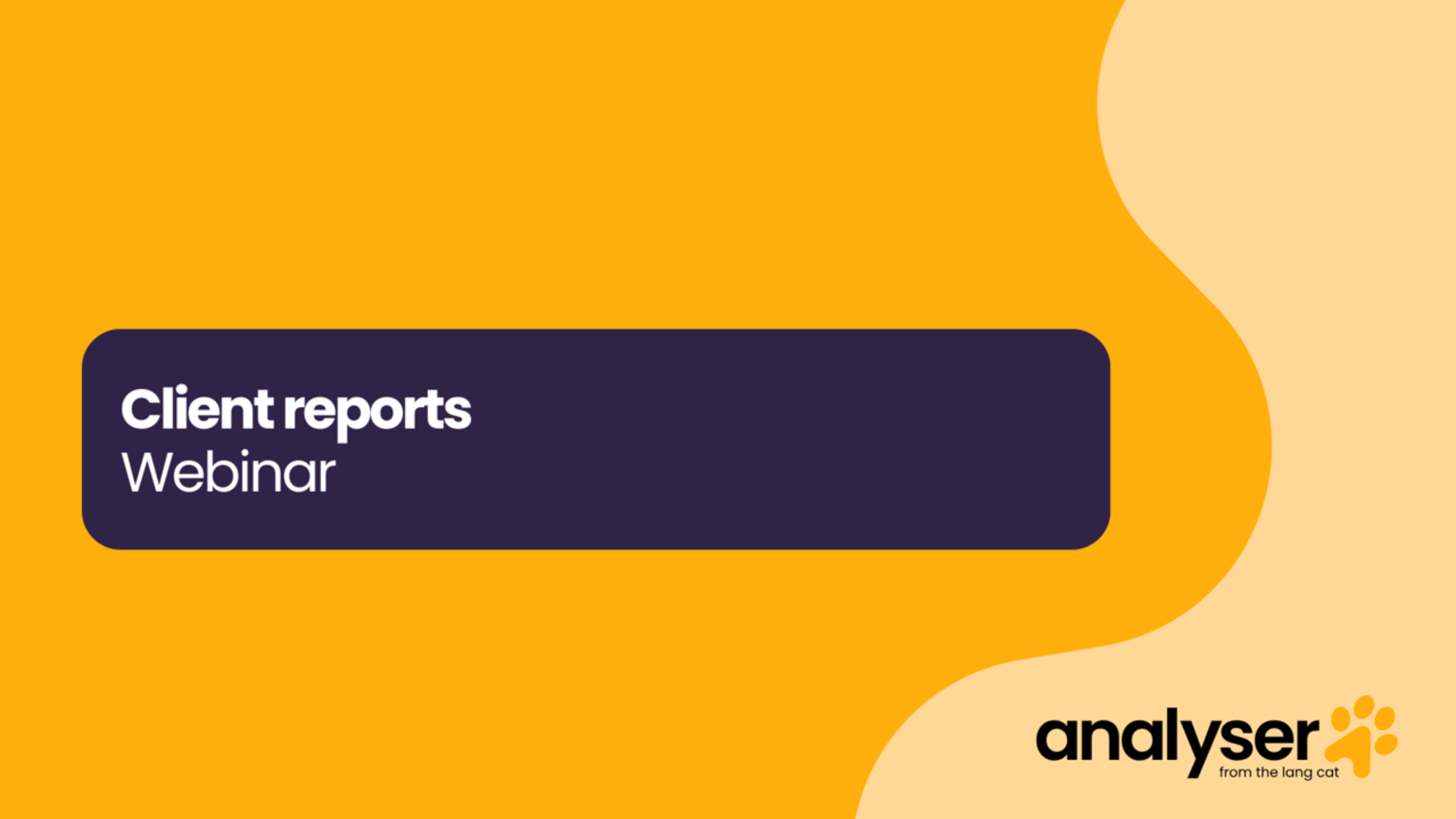 How to evidence platform suitability for clients - Analyser - From The Lang Cat